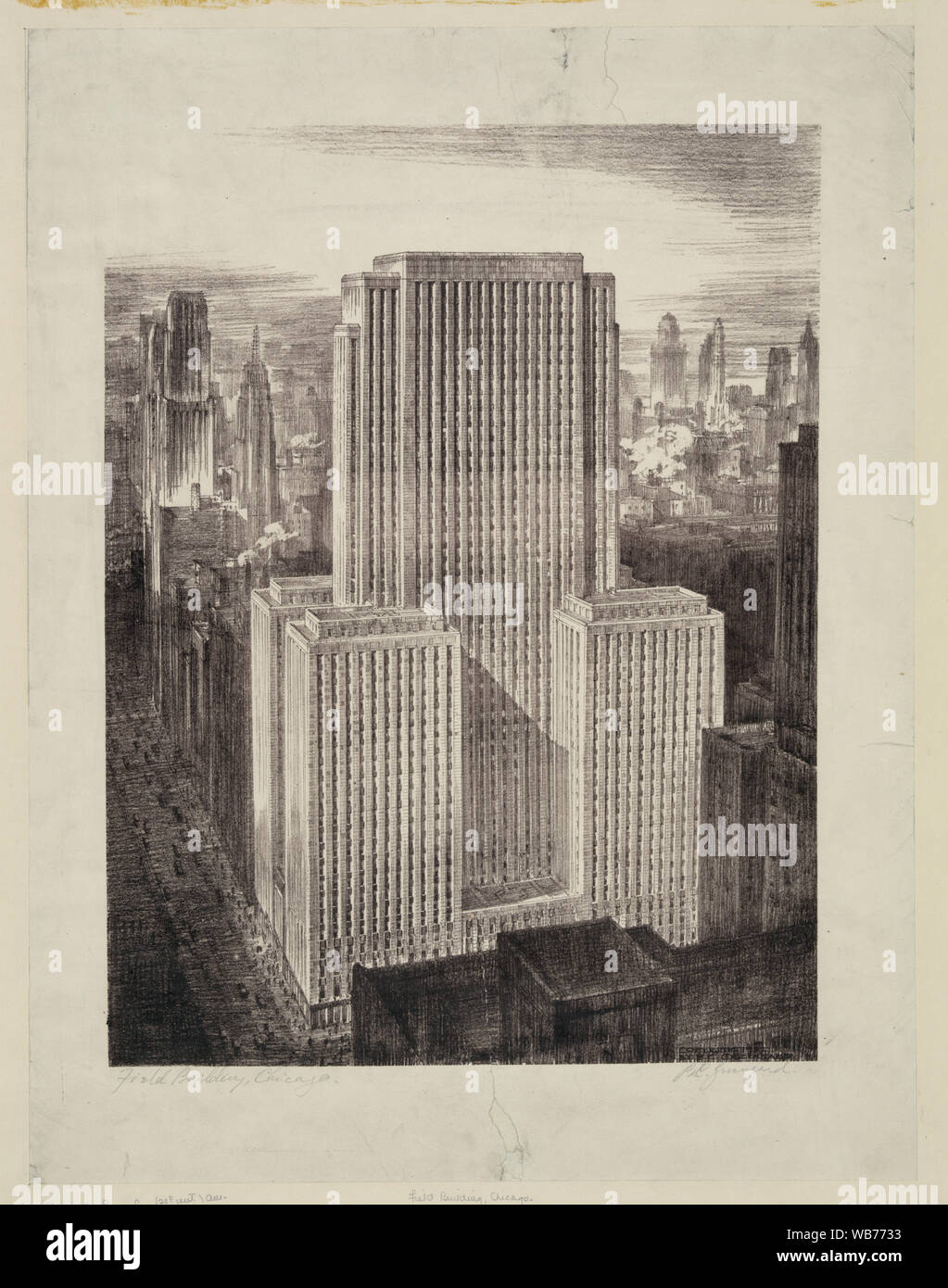 Field building, Chicago Stock Photo - Alamy