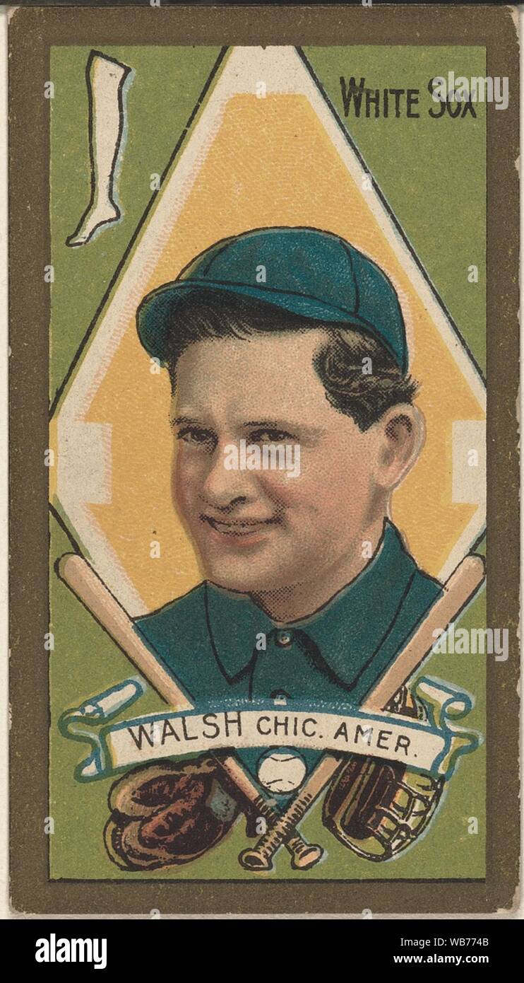 Edward Walsh, Chicago White Sox, baseball card portrait Stock Photo - Alamy