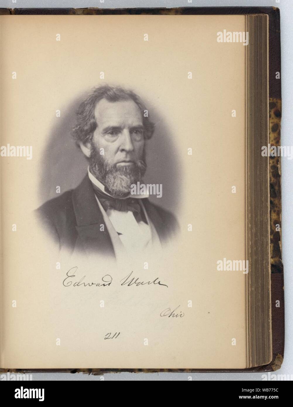 Edward Wade, Representative from Ohio, Thirty-fifth Congress, half ...