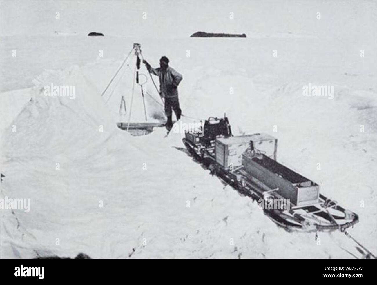 Edward W. Nelson and his gear Stock Photo - Alamy