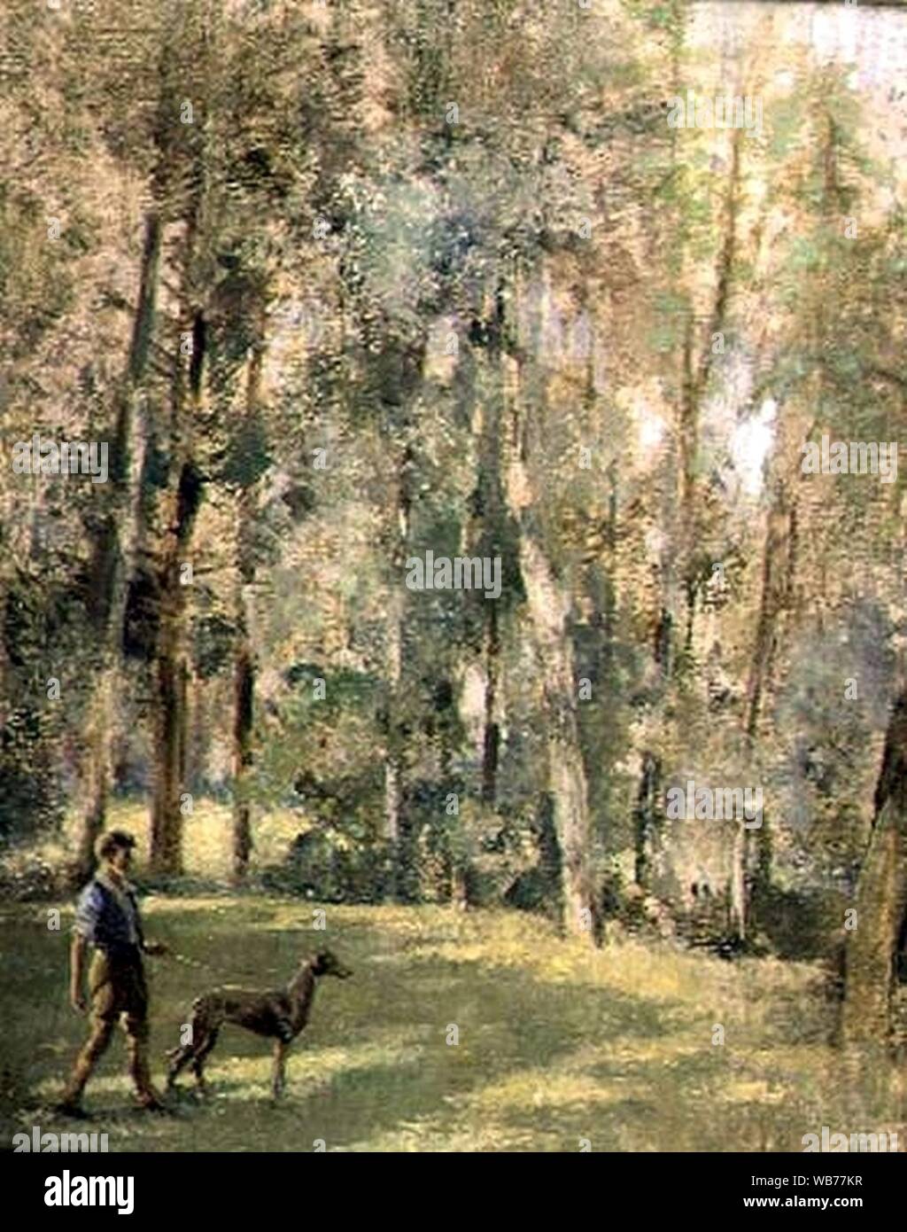 Edward Arthur Walton - Woodlands Stock Photo - Alamy