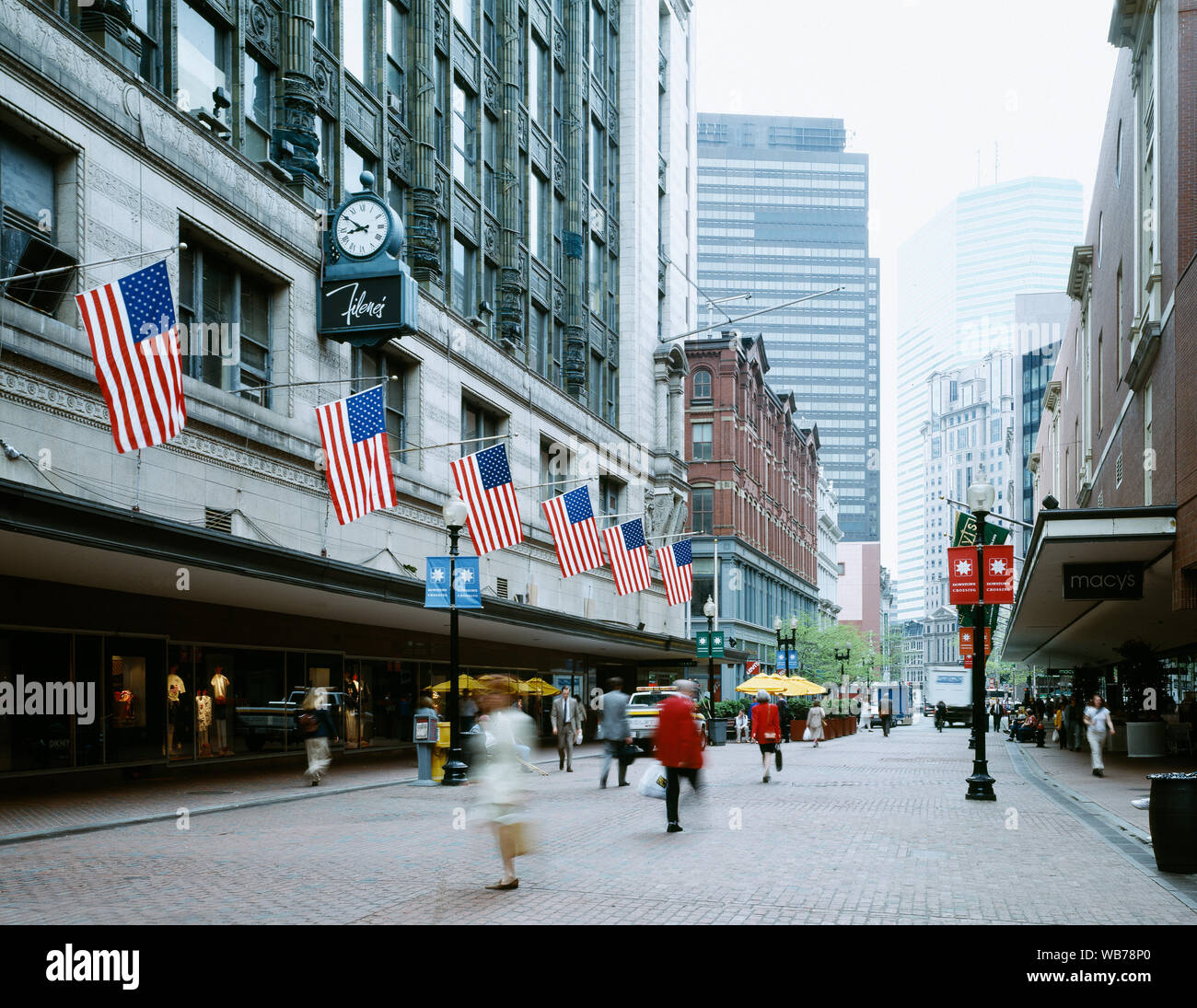 Filene's Department Store, Boston, Massachusetts Stock Photo - Alamy