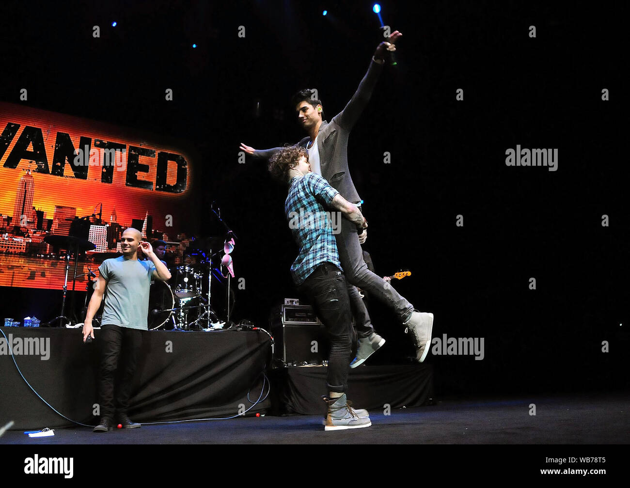 Rio de Janeiro, Brazil, September 29, 2012. Musicians of the band The ...