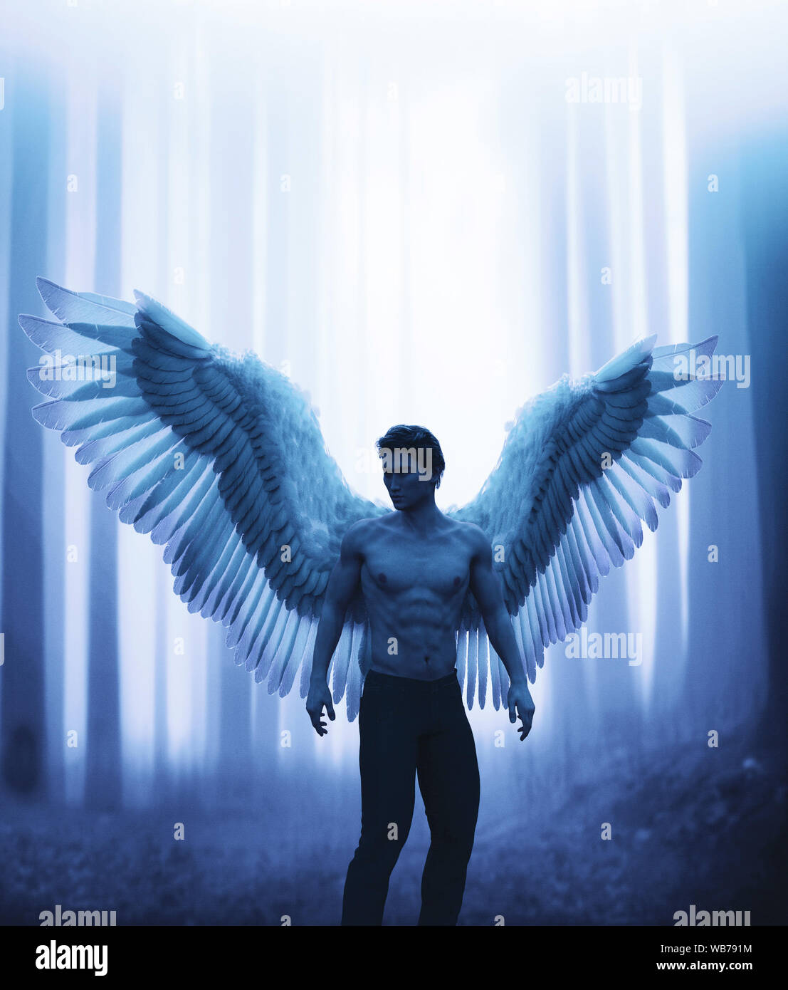 Guardian Angel Conceptual High Resolution Stock Photography and Images ...