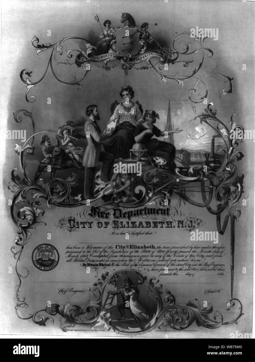 Elizabeth n Black and White Stock Photos & Images - Alamy