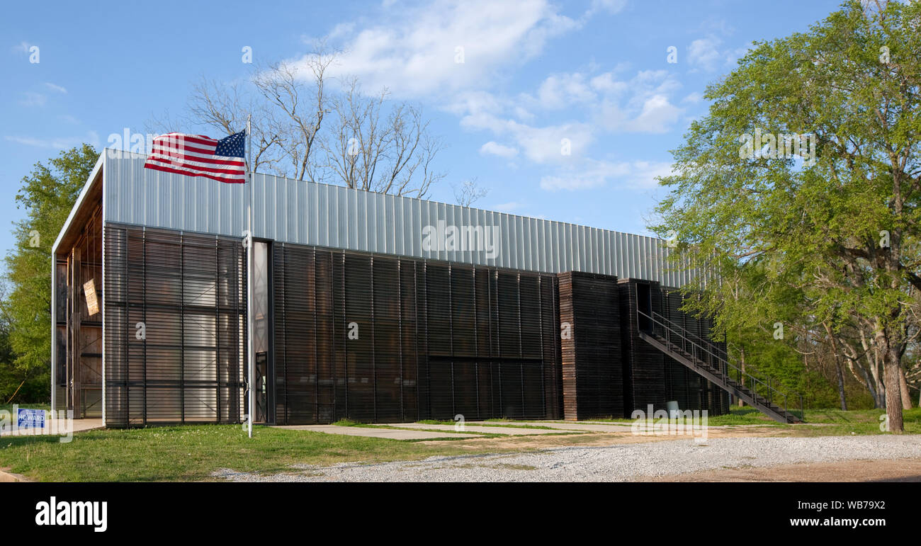 Fire department designed by Rural Studio architecture, Newbern, Alabama ...