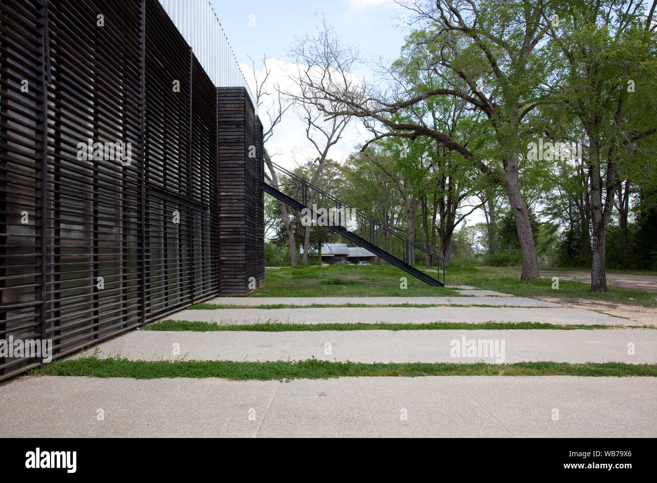 Fire department designed by Rural Studio architecture, Newbern, Alabama ...