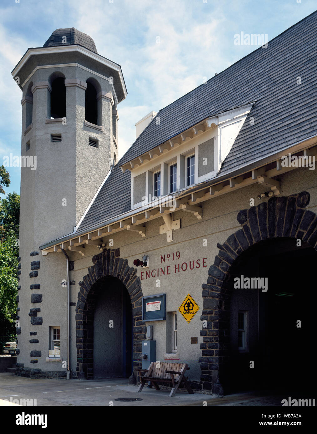 Fire station in the southeast quadrant of Washington, D.C Stock Photo ...