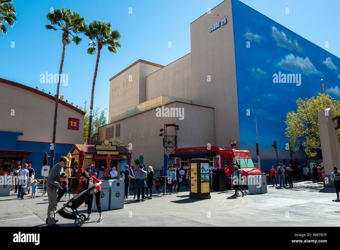 California, America,6th, March, 2018. Shots of the Disney California ...