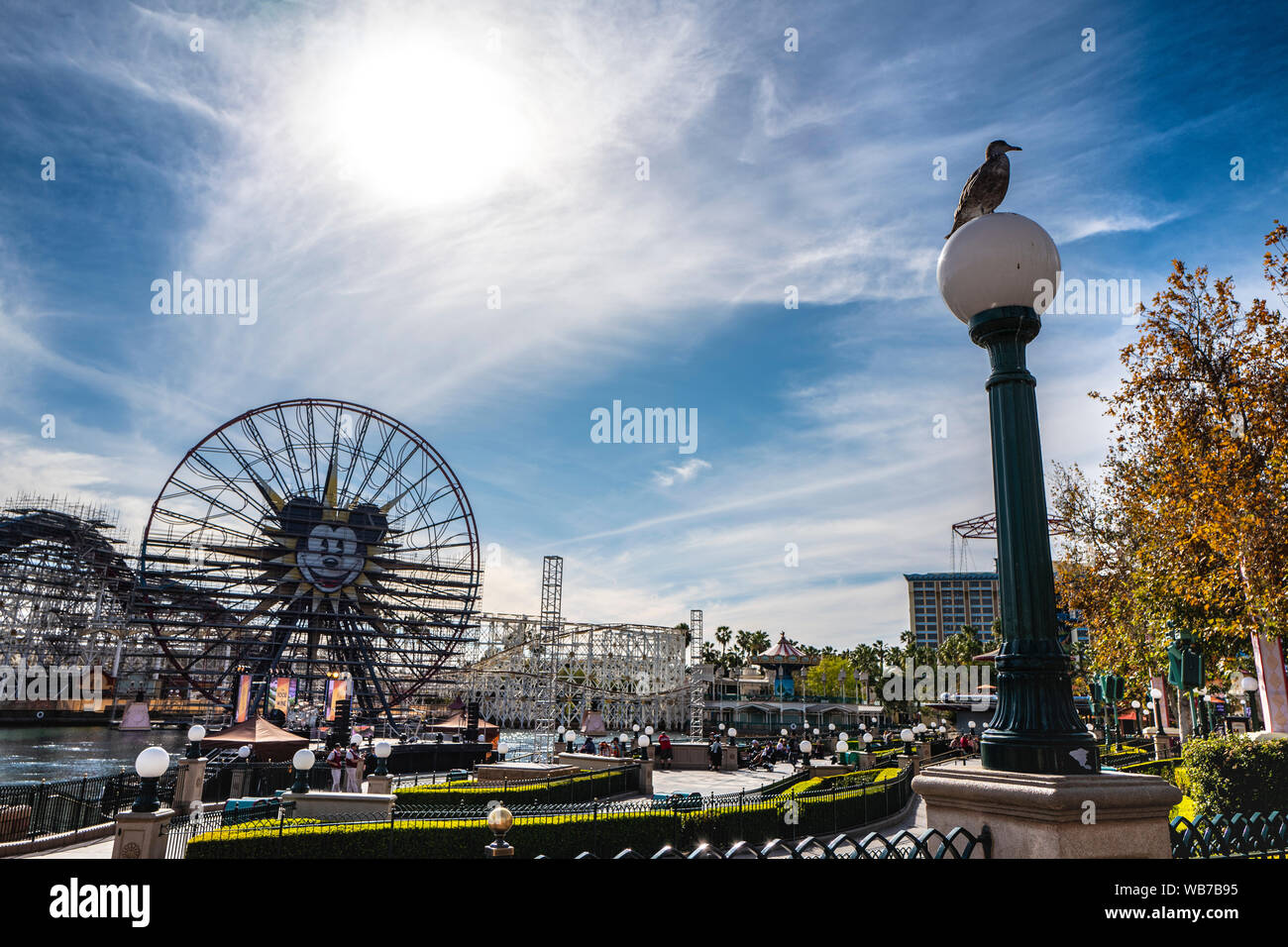 California, America,6th, March, 2018. Shots of the Disney California ...