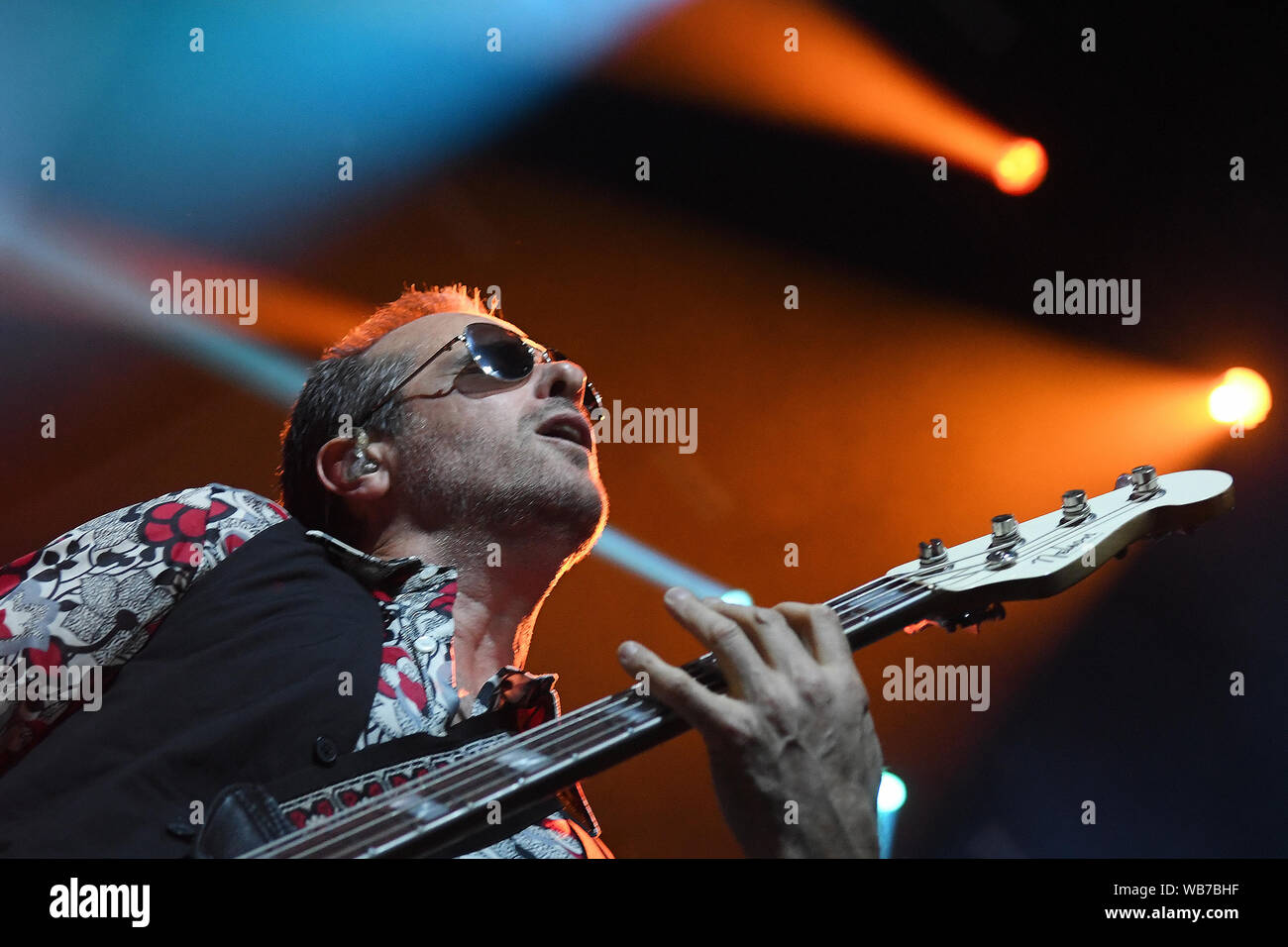 Rio de Janeiro, February 15, 2019. Bassist Robert DeLeo, from the band ...