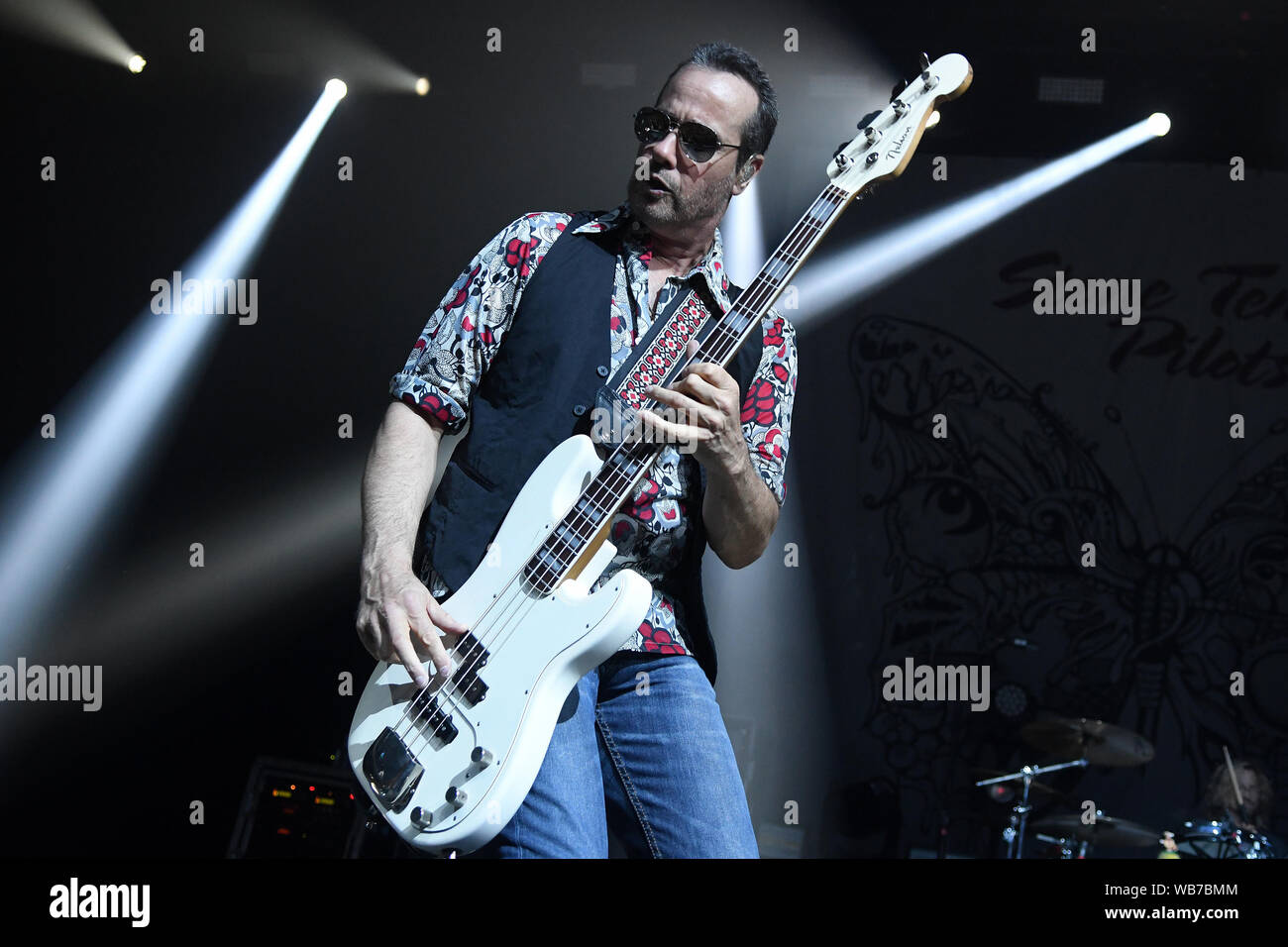 Rio de Janeiro, February 15, 2019. Bassist Robert DeLeo, from the band ...