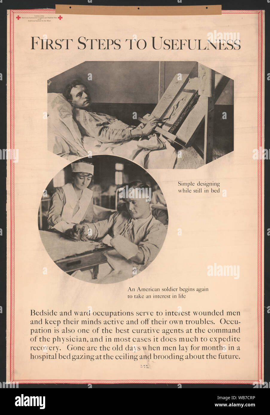 First steps to usefulness Abstract: Exhibit poster showing two scenes ...