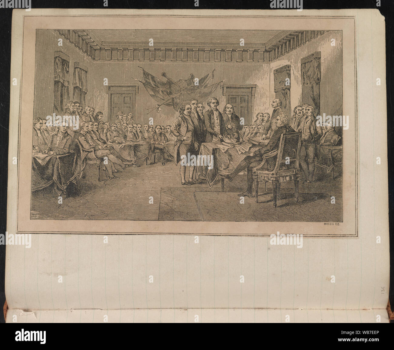 Five-person drafting committee of the Declaration of Independence ...
