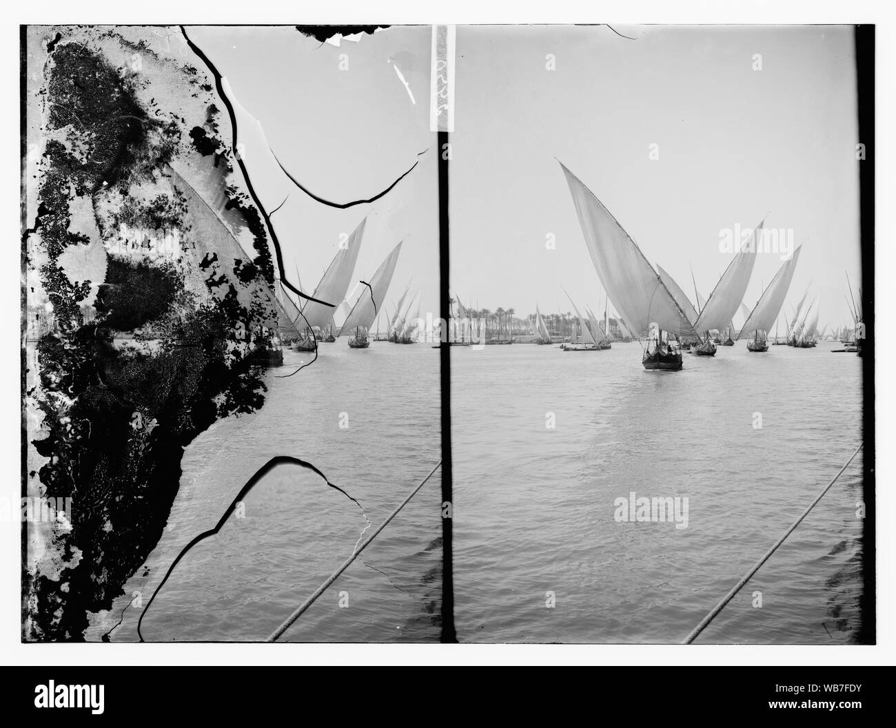 Fleet of native boats of the Nile Abstract/medium: G. Eric and Edith ...