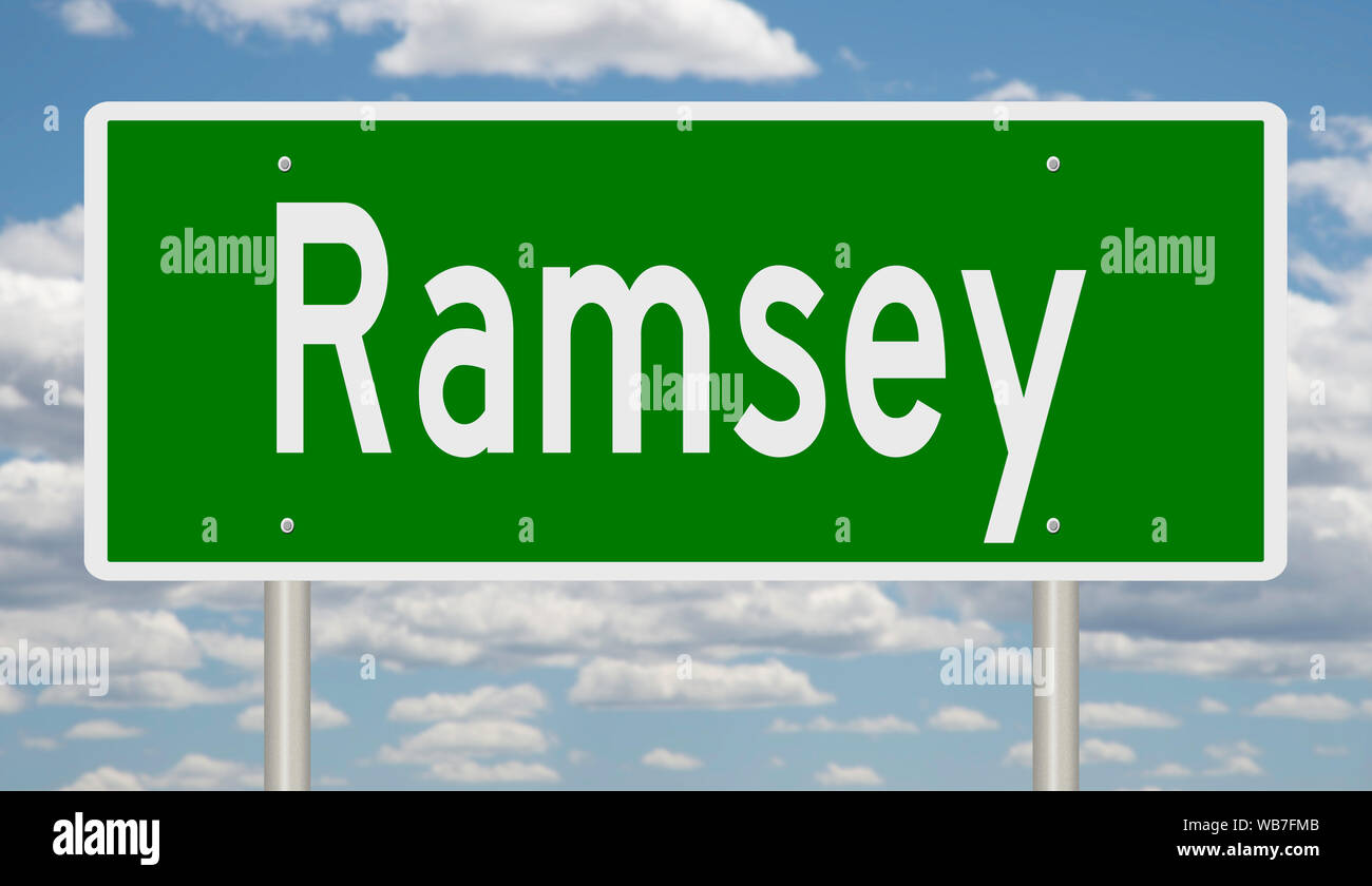 Ramsey street sign hi-res stock photography and images - Alamy