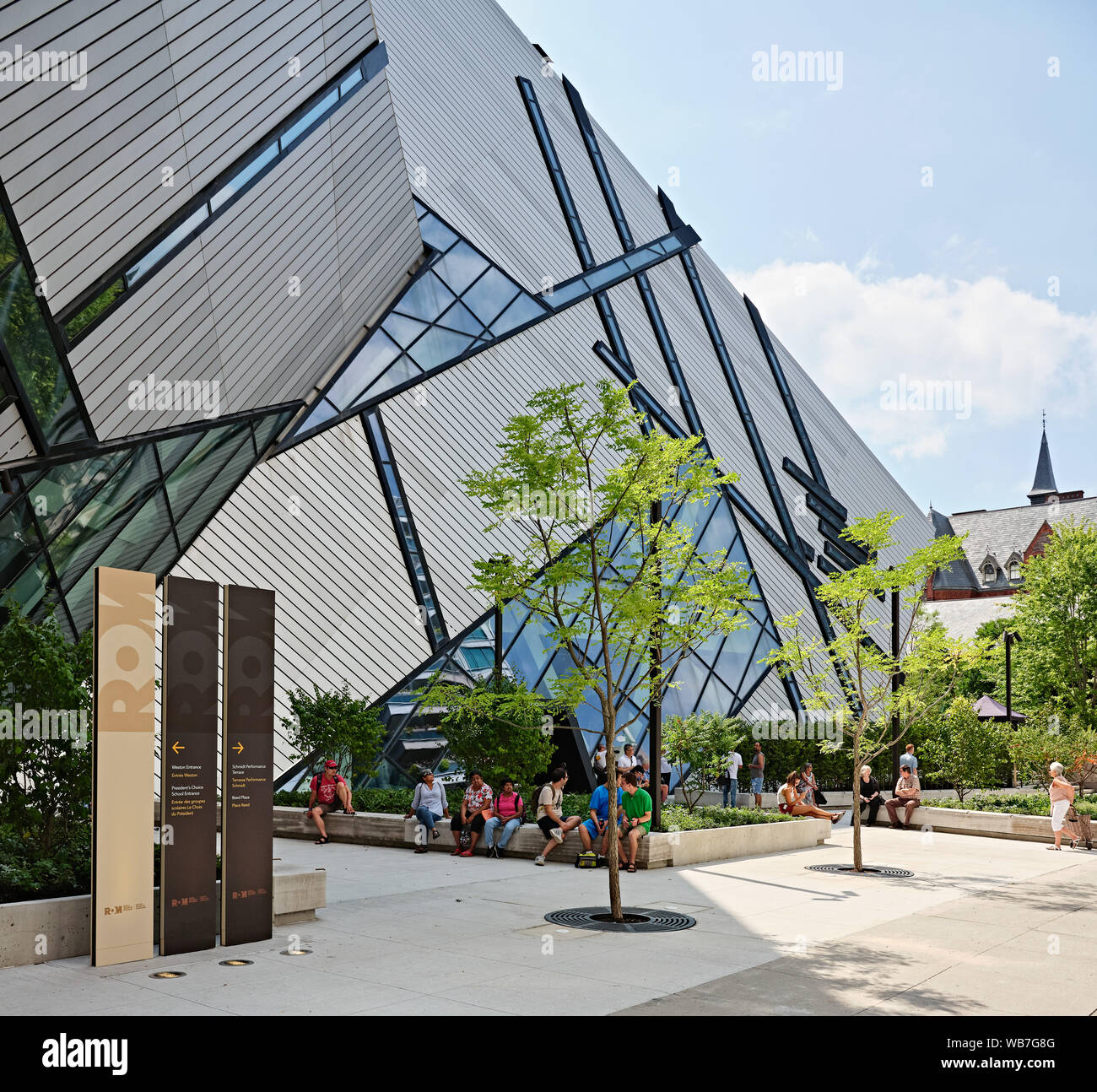 Royal Ontario Museum, ROM Stock Photo - Alamy