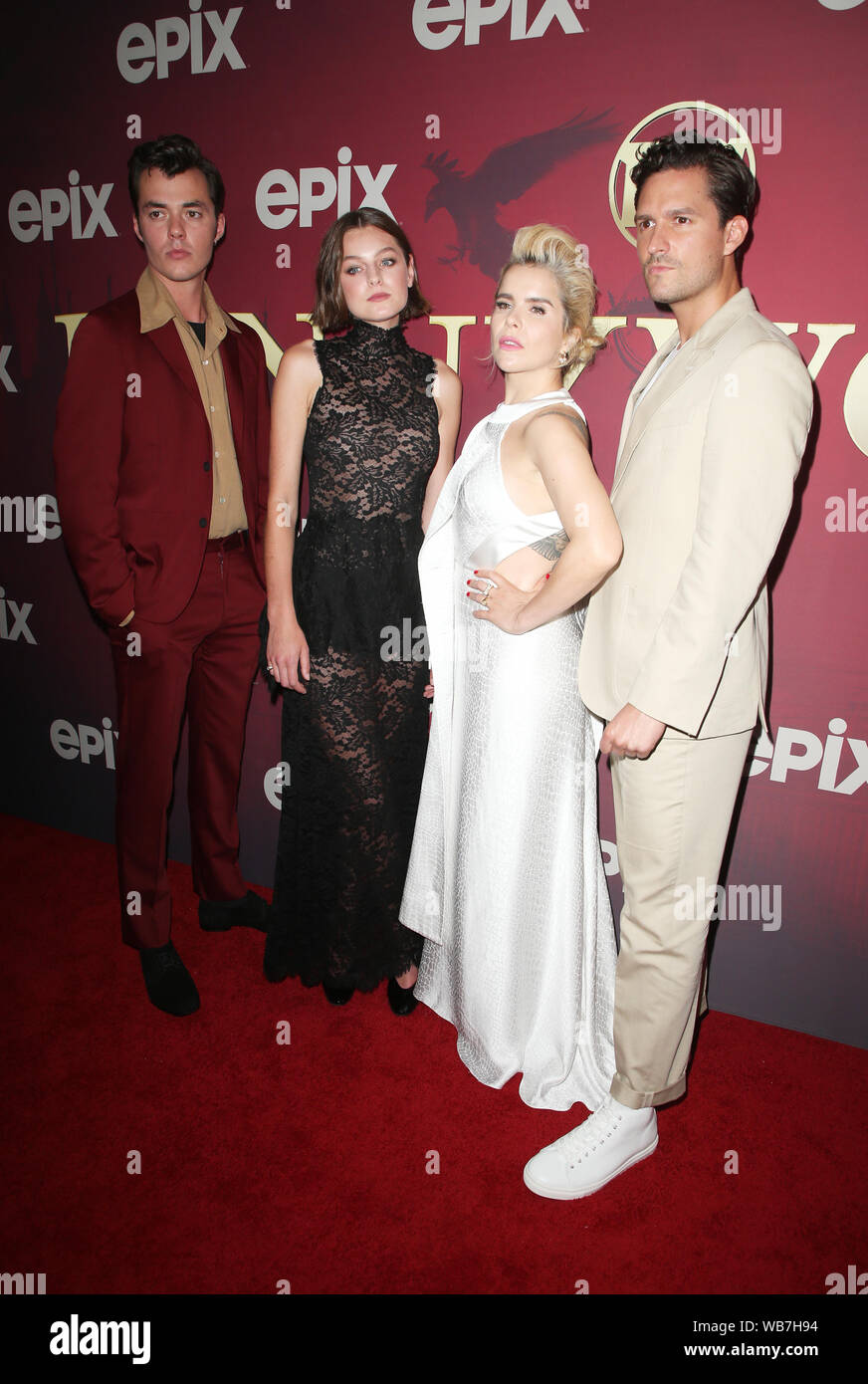 Jack bannon emma corrin paloma faith ben aldridge hi-res stock ...