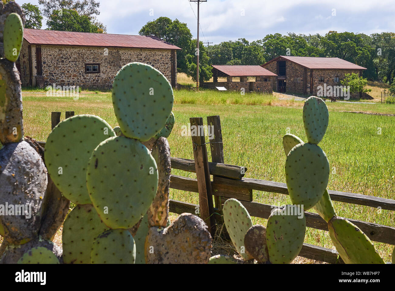 The ranch and historic landmark at Jack London State Historic Park in ...