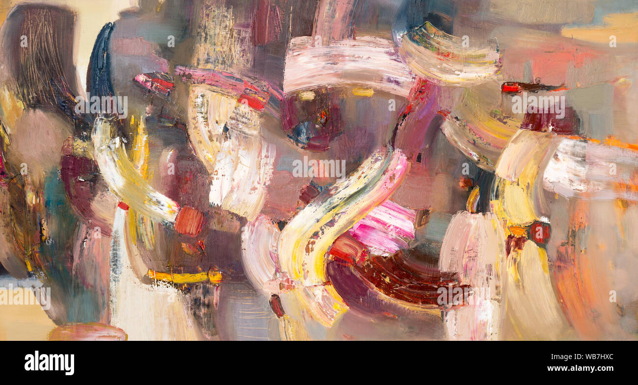 New unique abstract painting for stylish design work Stock Photo - Alamy