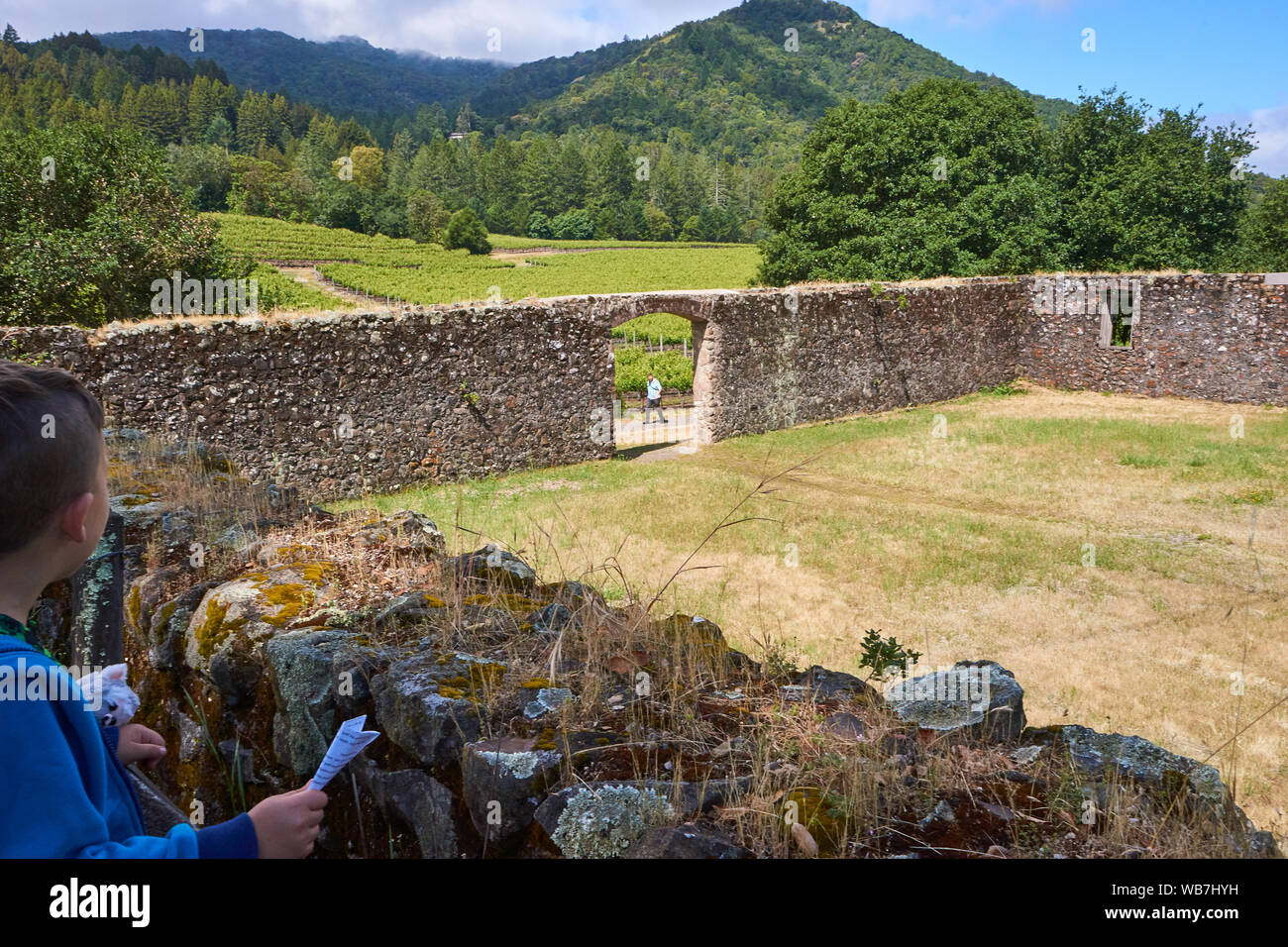 The ranch and historic landmark at Jack London State Historic Park in ...