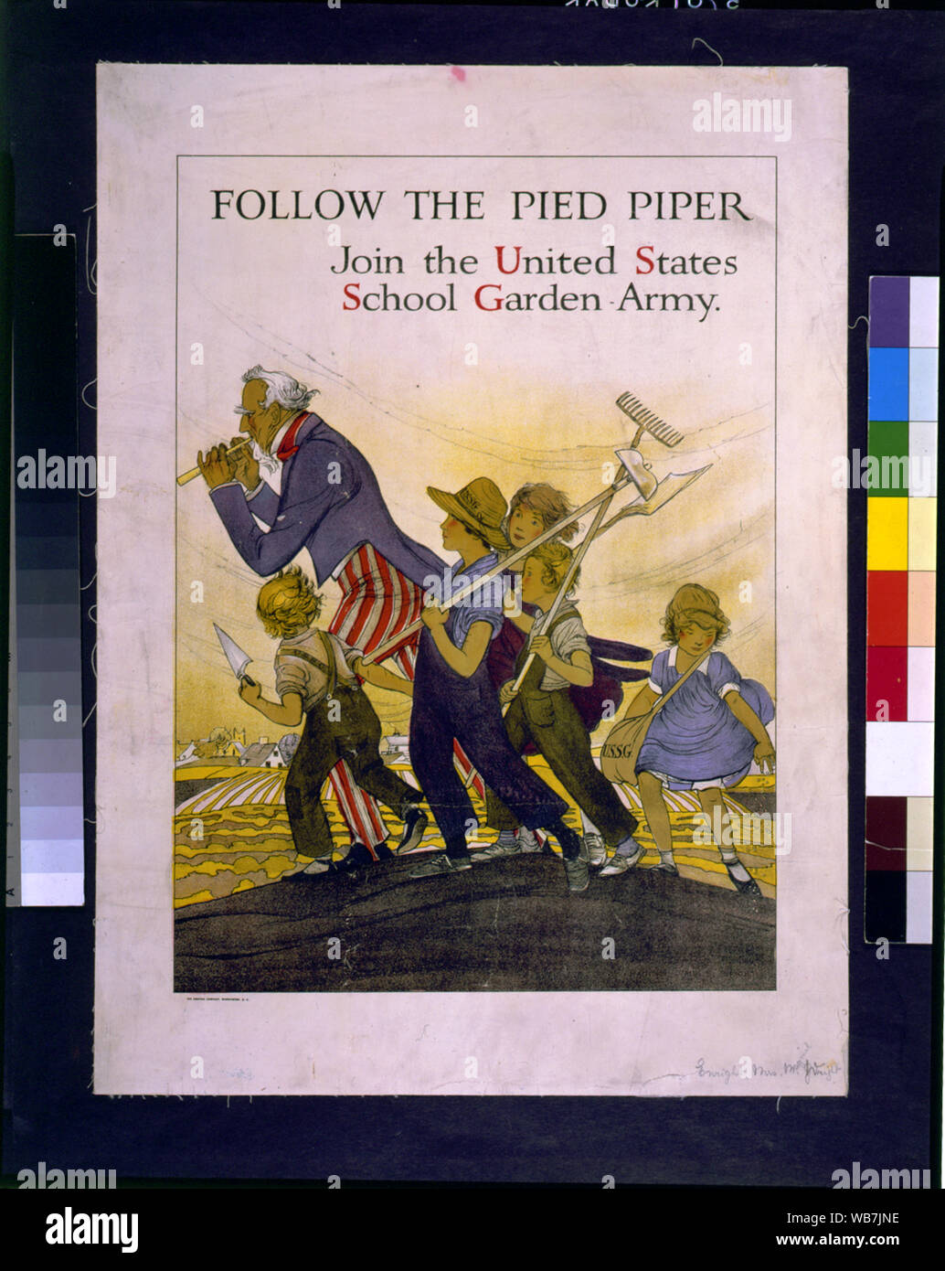 Follow the Pied Piper. Join the United States School Garden Army ...