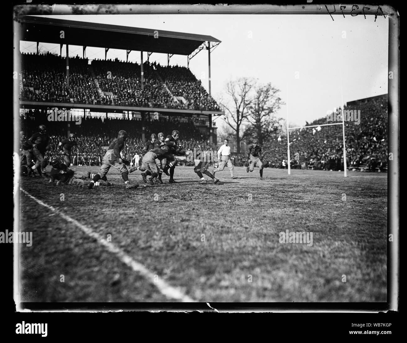 Football game Abstract/medium: 1 negative : glass ; 4 x 5 in. or ...