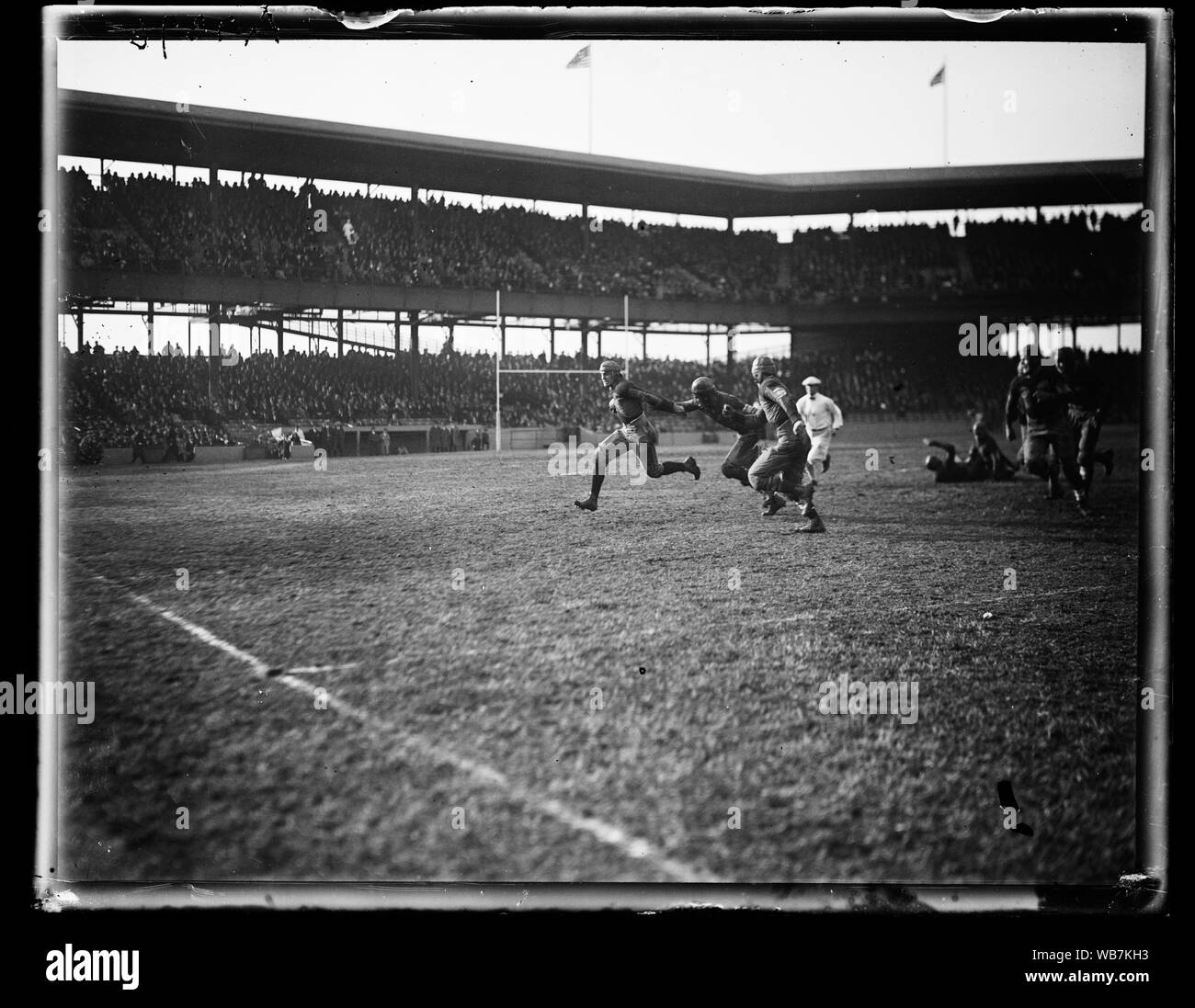 Football game Abstract/medium: 1 negative : glass ; 4 x 5 in. or ...