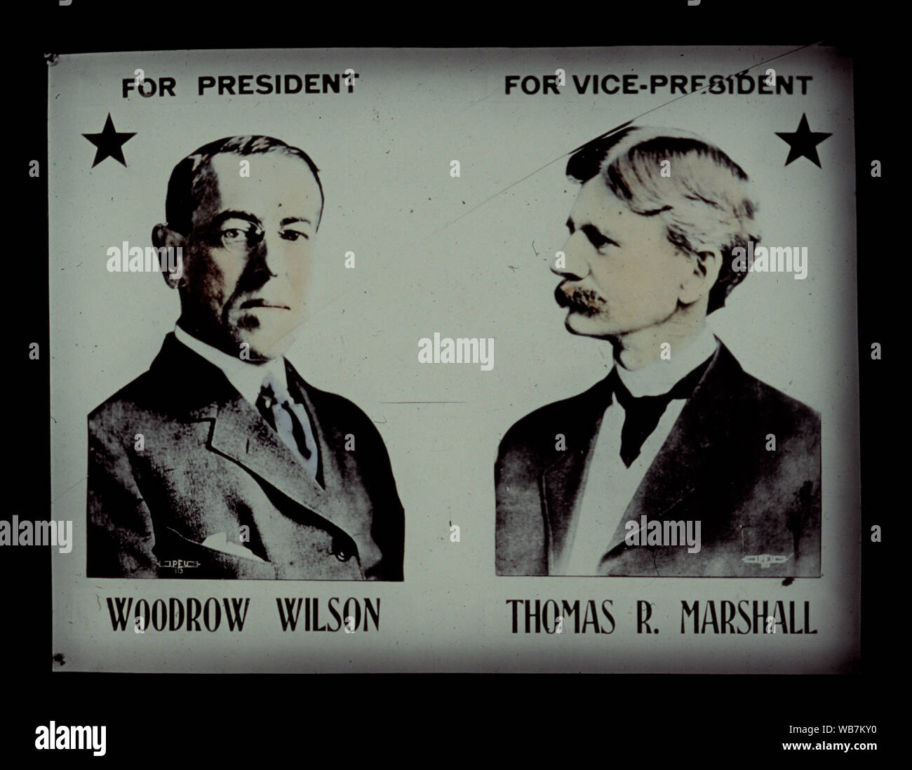 Woodrow wilson vice president hi-res stock photography and images - Alamy