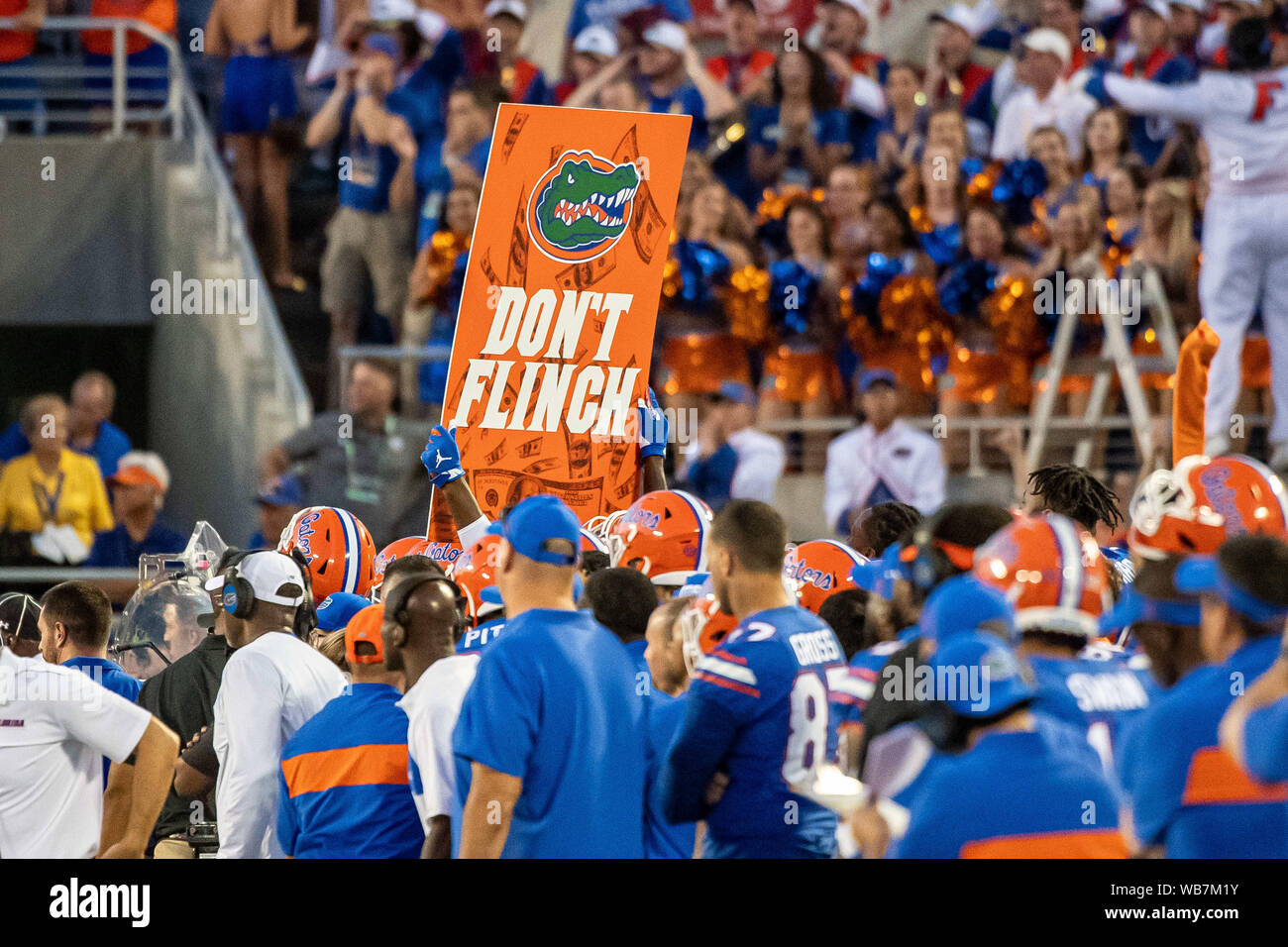 Miami fl hurricanes florida gators hi-res stock photography and images ...