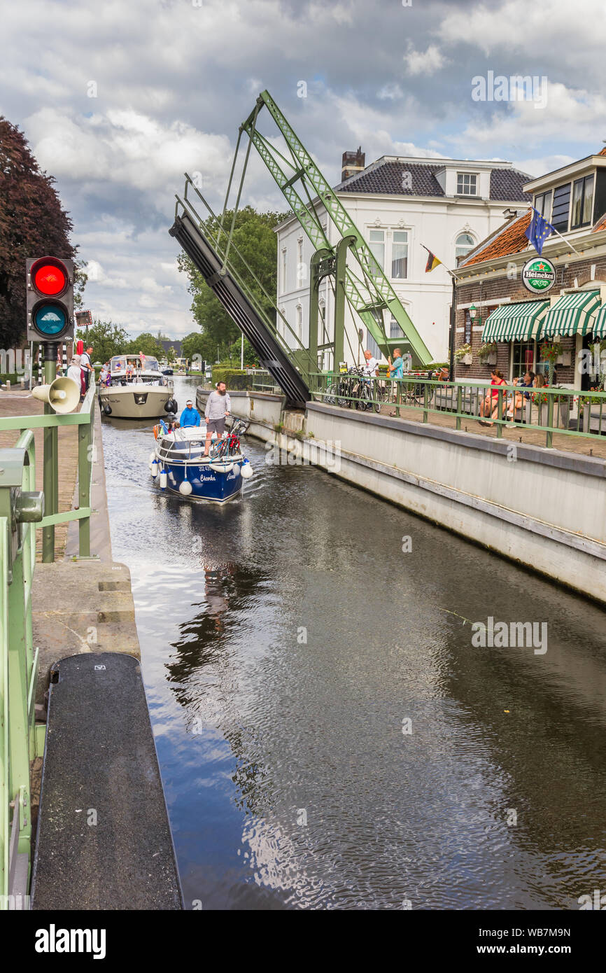 Dutch canal boats under hi-res stock photography and images - Alamy