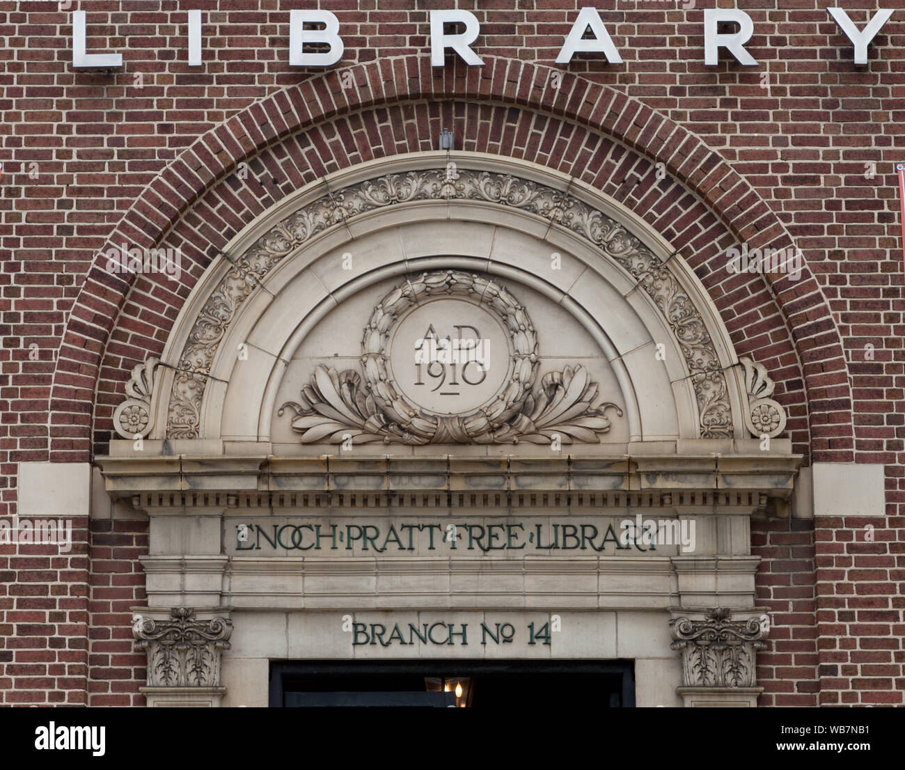 Forest Park Branch of the Enoch Pratt Free Library, Baltimore, Maryland ...
