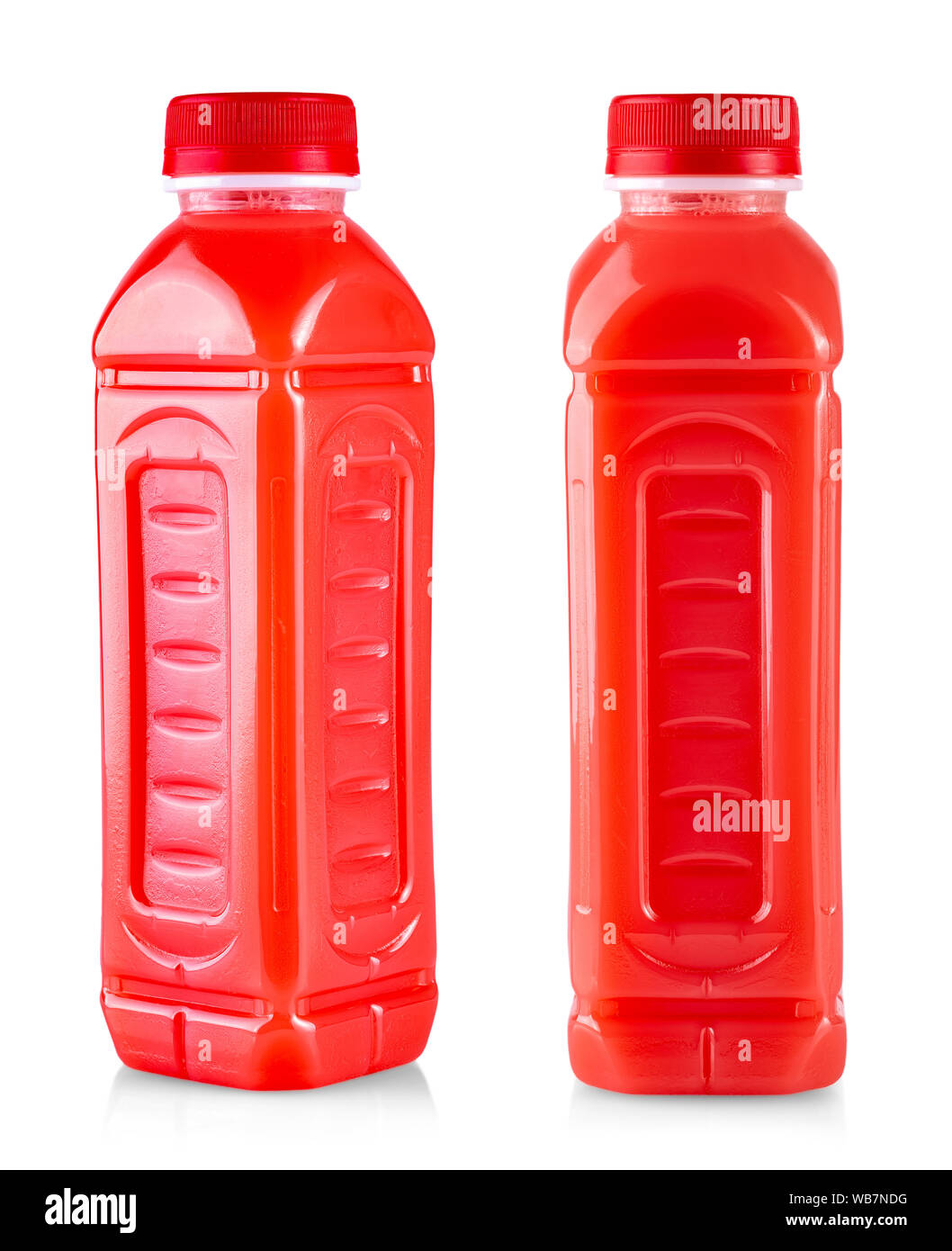 fruit smoothie juice in a bottle isolated on white background Stock ...