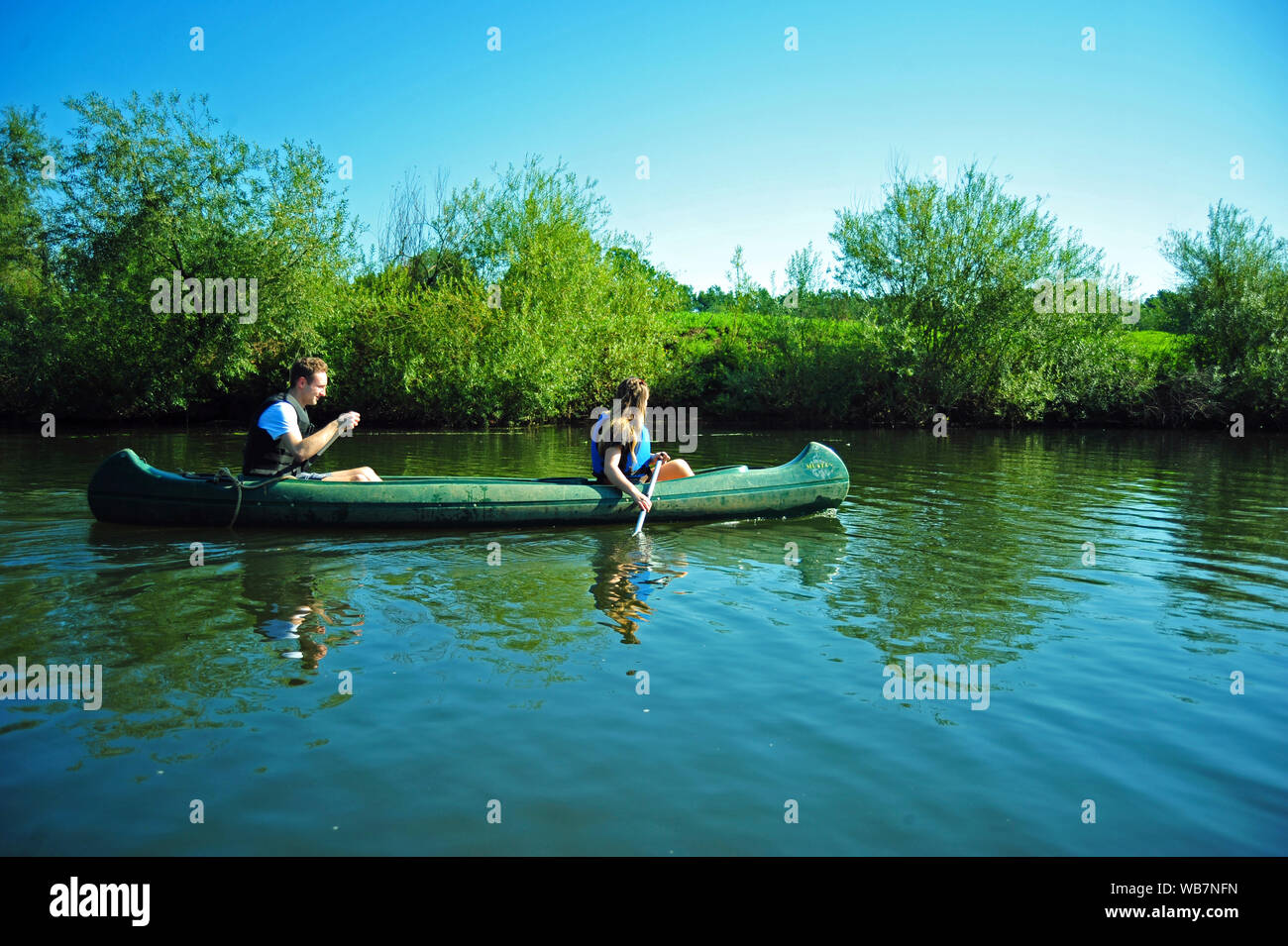 Kanutour hi-res stock photography and images - Alamy