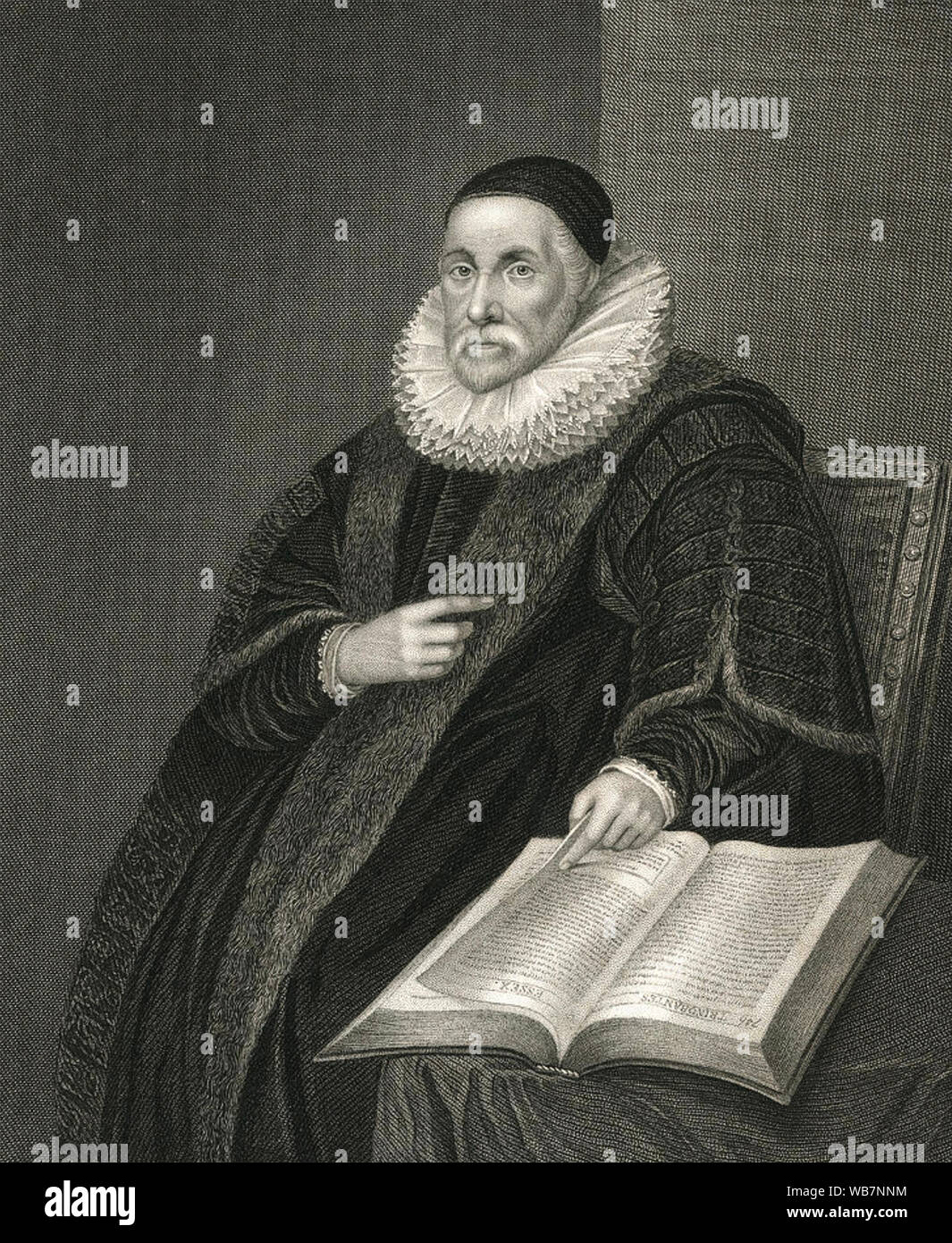 WILLIAM CAMDEN (1551-1623) English antiquarian,historian and map maker ...