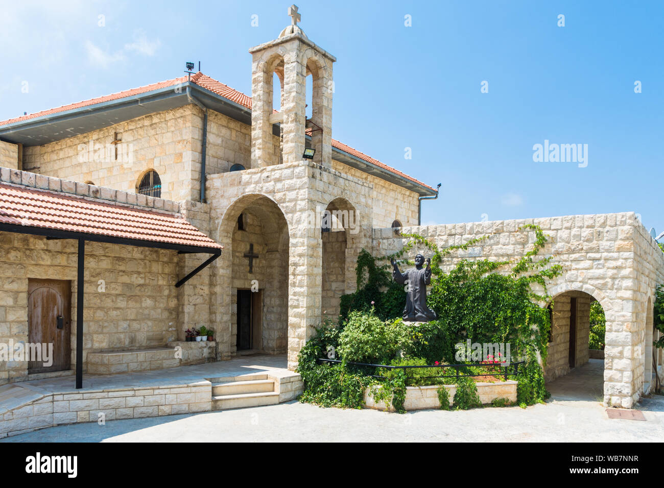 Church at the former house of Saint Nimatullah Kassab al-Hardini ...