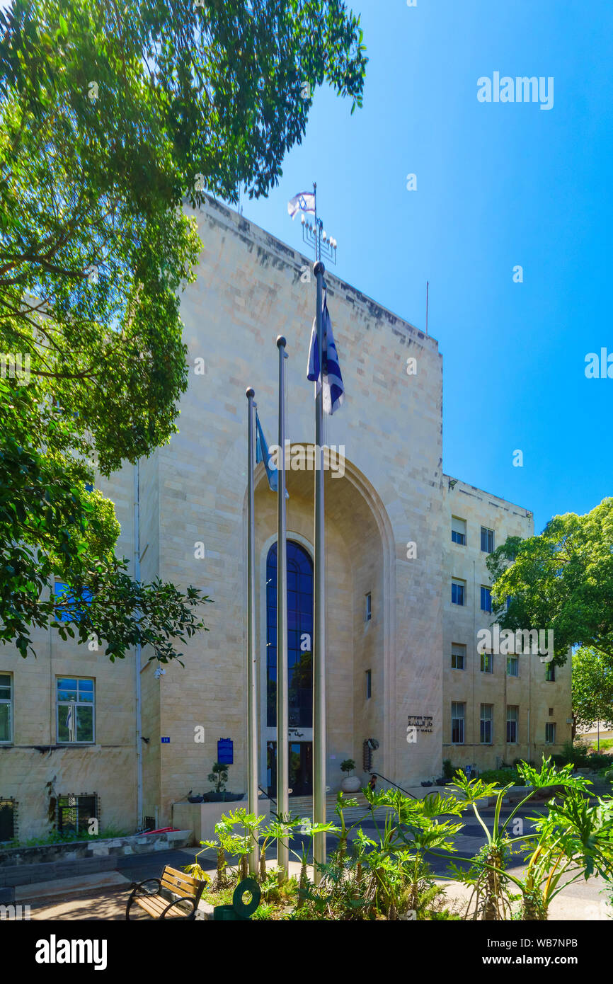 Israel haifa city hall hi-res stock photography and images - Alamy