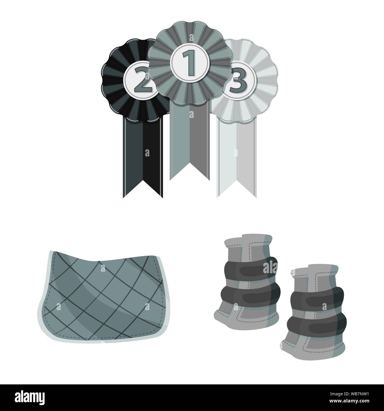 Vector design of race and horse logo. Collection of race and racing ...