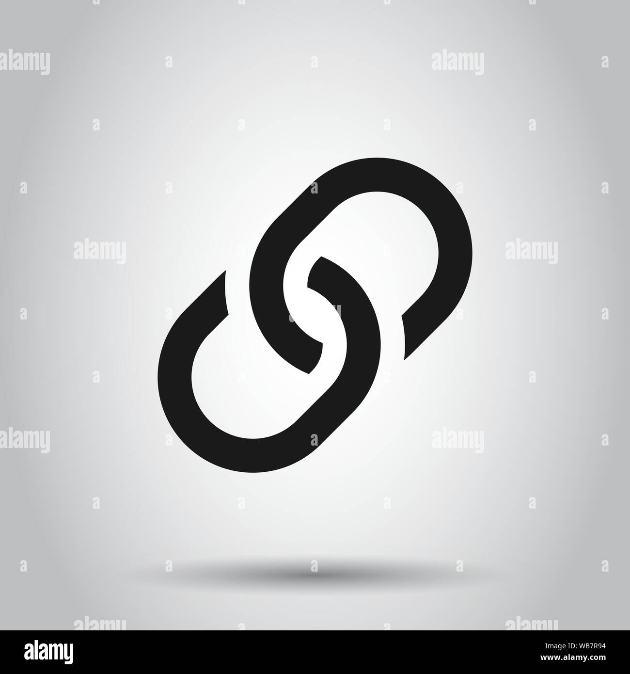 Chain link vector vectors hi-res stock photography and images - Alamy