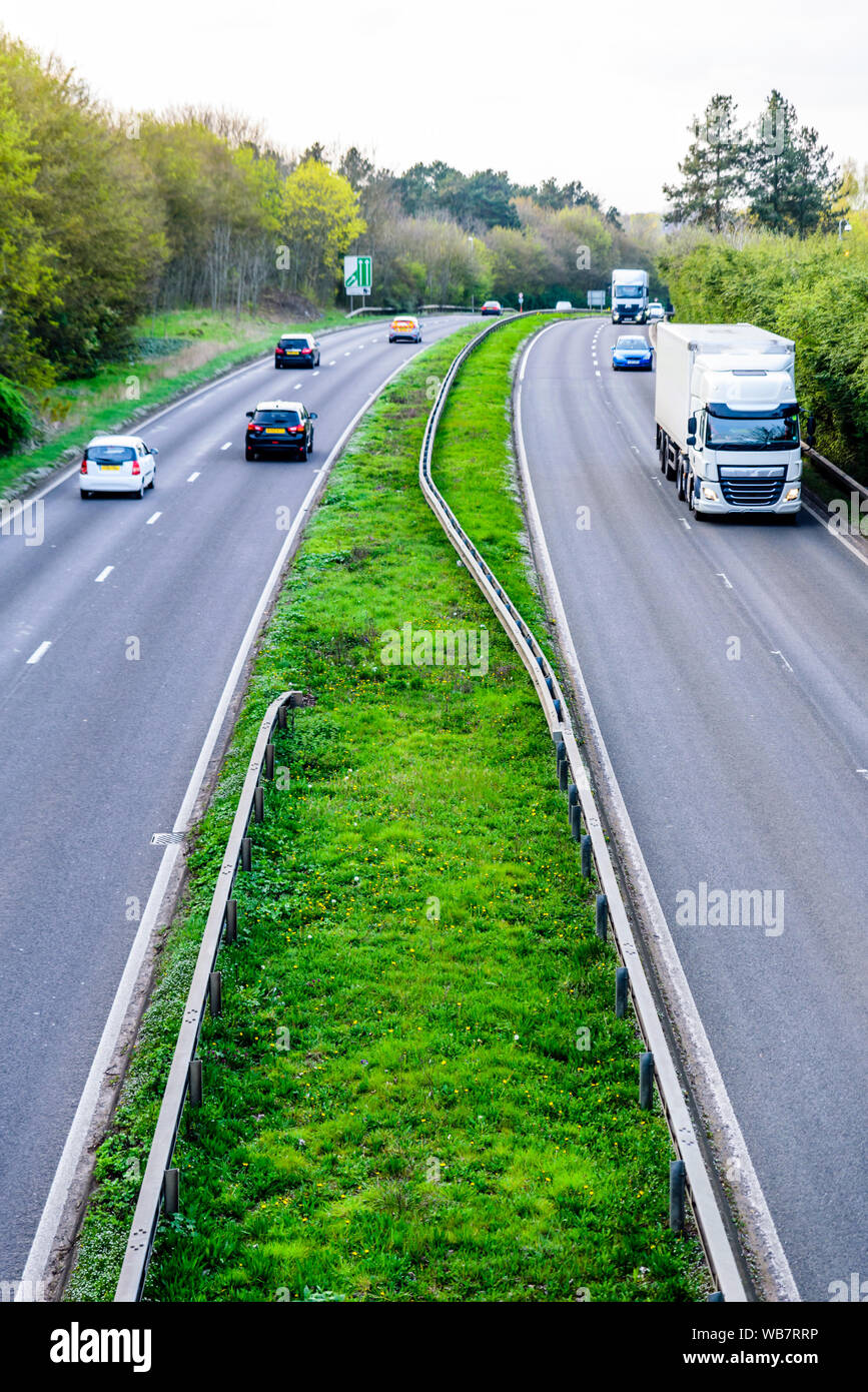 M6 british motorway highway hi-res stock photography and images - Alamy