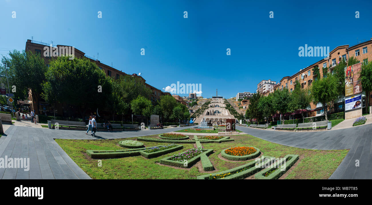 the cascade in yerevan, armenia Stock Photo - Alamy