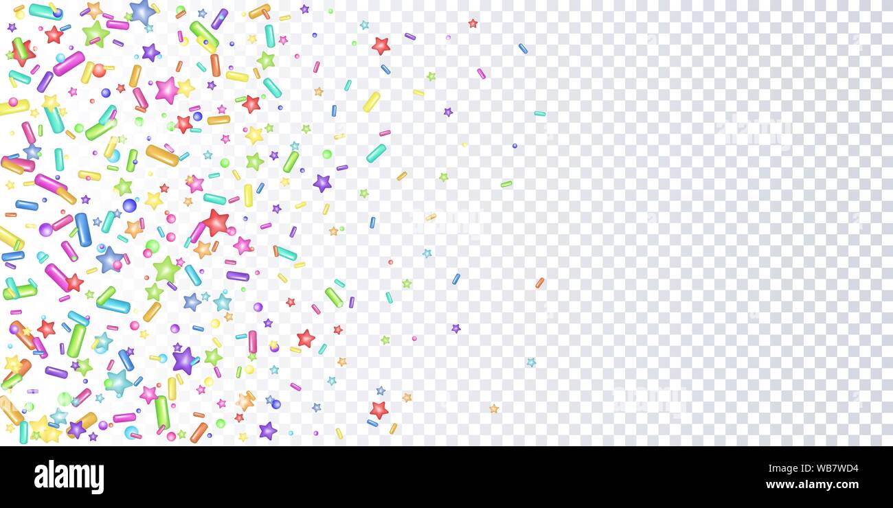 Sprinkle with grains of desserts. Abstract pattern with sharp stars ...