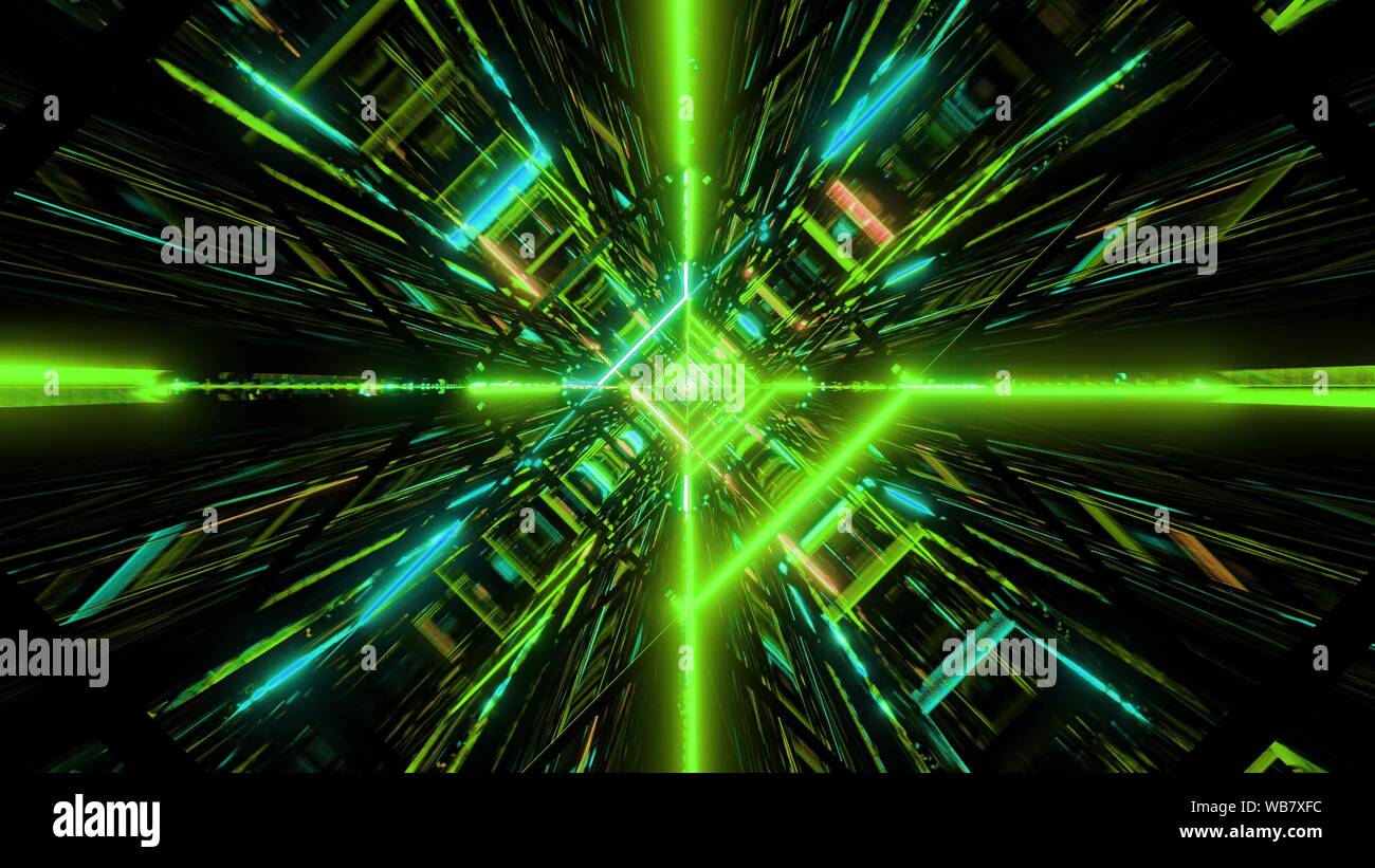 stylish green wireframe design with nice reflections background 3d ...