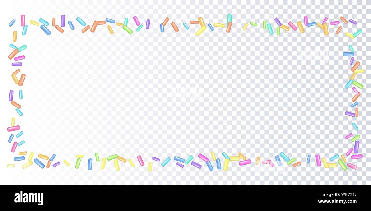 Sprinkle with grains of desserts. Abstract pattern with sharp stars ...