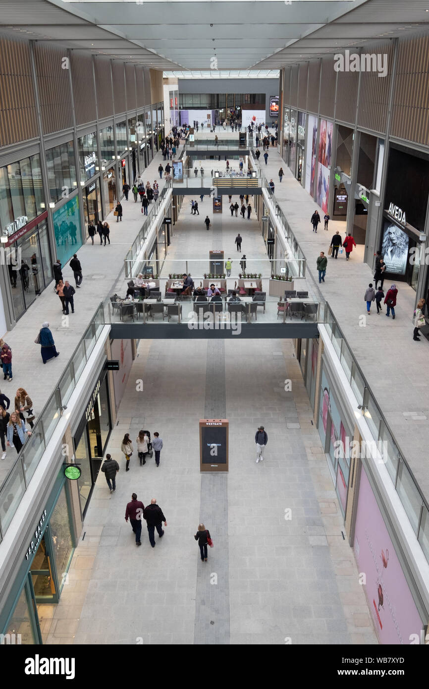 Westgate Shopping Centre Oxford Stock Photo - Alamy