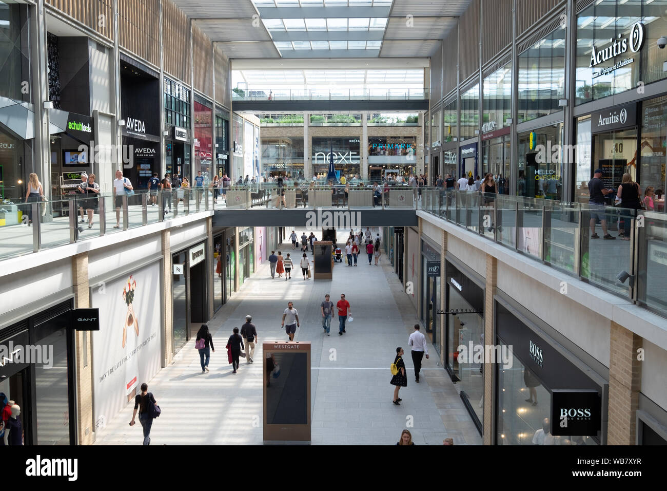 Westgate Shopping Centre Oxford Stock Photo - Alamy