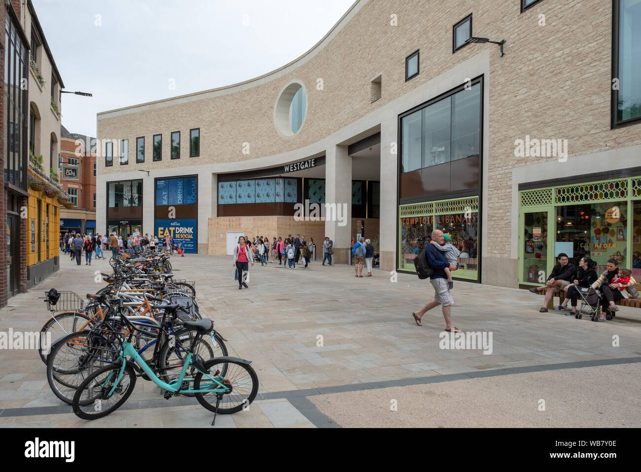 Westgate Shopping Centre Oxford Stock Photo - Alamy