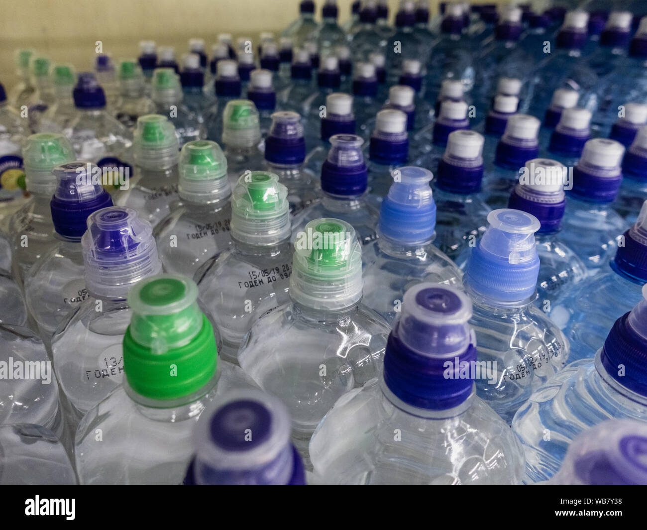 Recycling container filled plastic bottles hi-res stock photography and ...