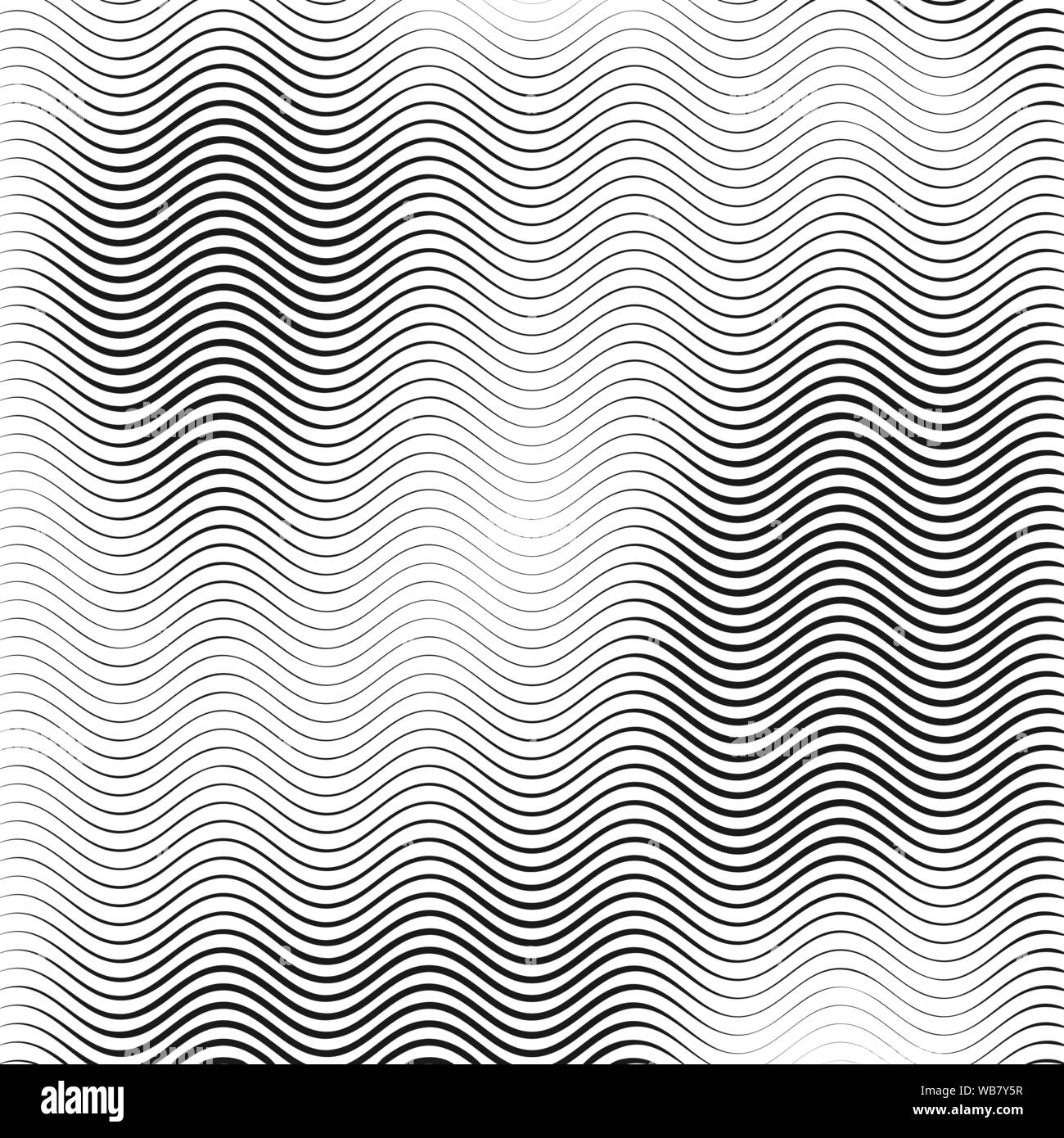 Wavy line vector vectors hi-res stock photography and images - Alamy