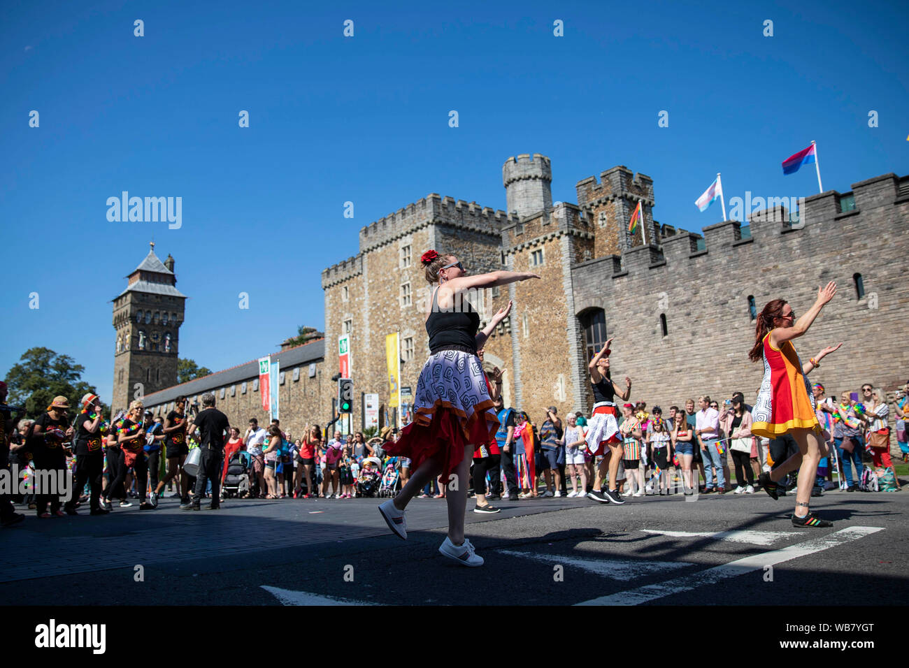 Pride cymru parade hi-res stock photography and images - Alamy